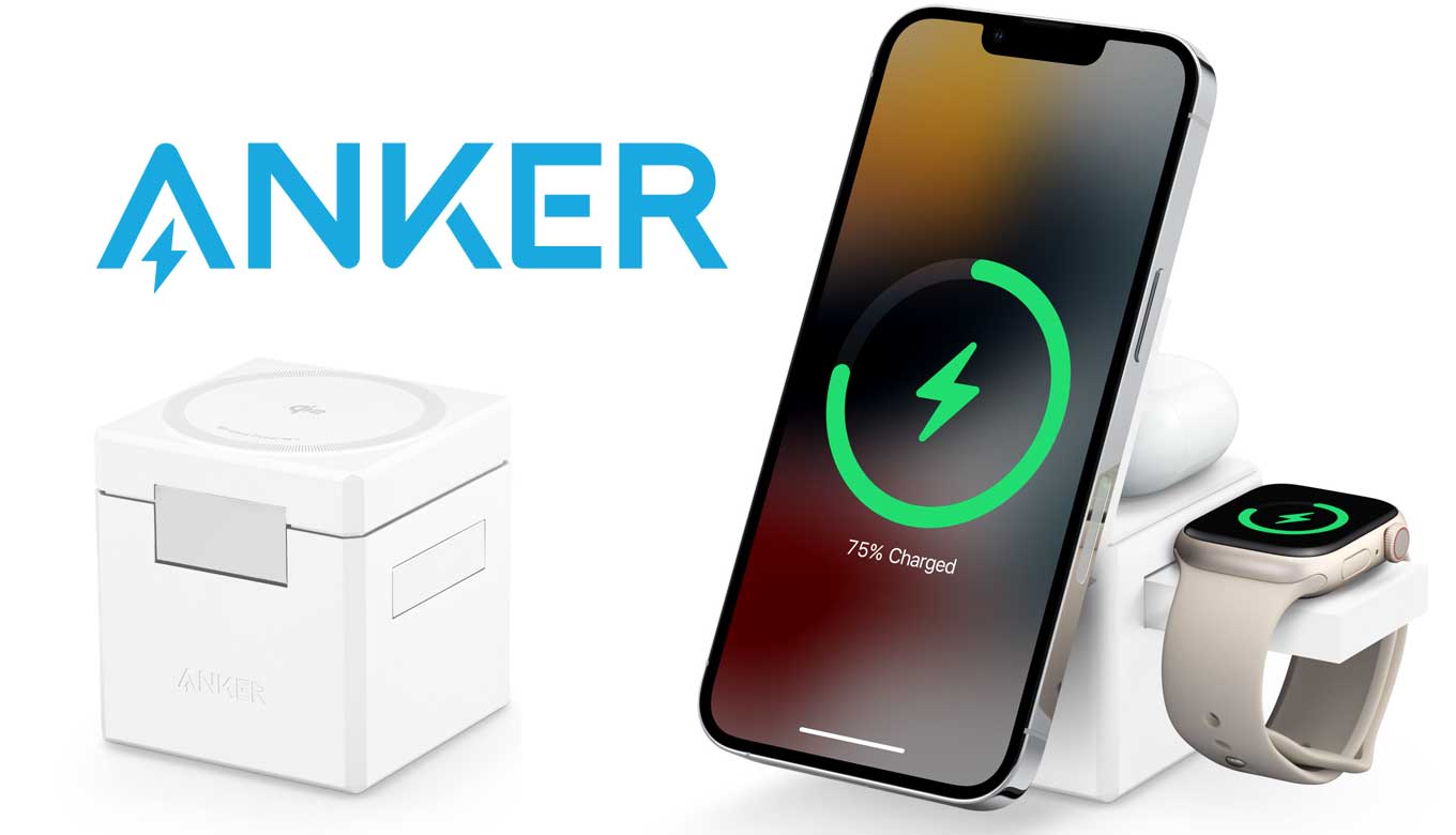 ホワイトも出た！「Anker 3-in-1 Cube with Qi2」がApple Storeで限定販売開始!! | Apple Watch ...